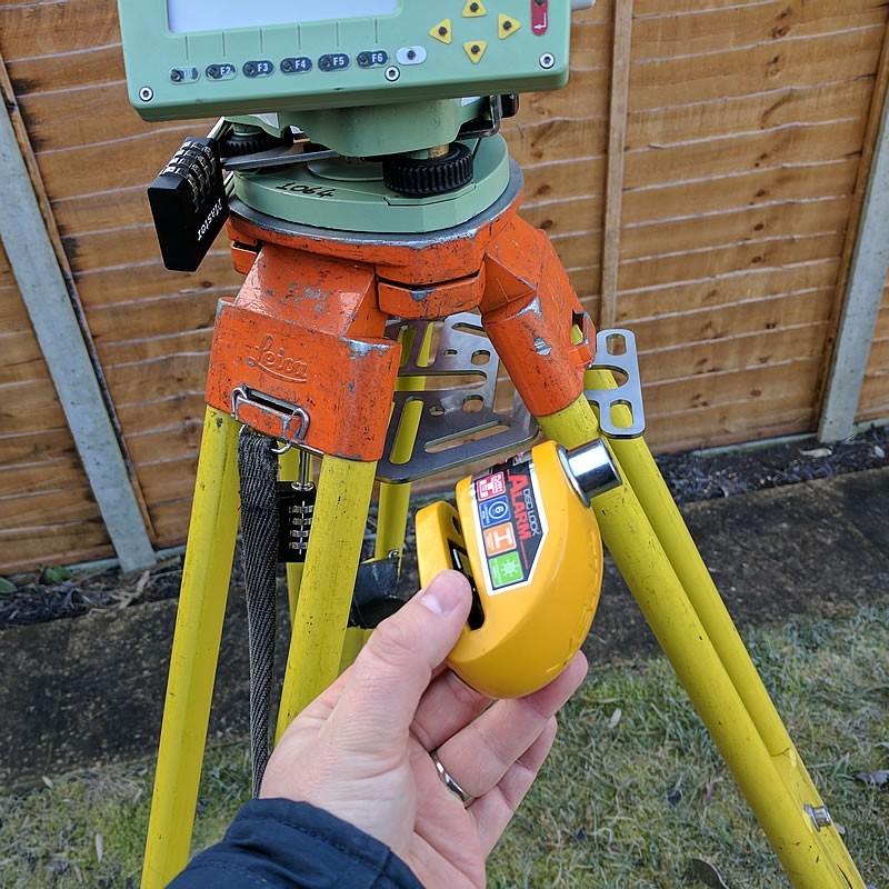 Wren-a-Guard Total Station Tripod Lock | Sunbelt Sales
