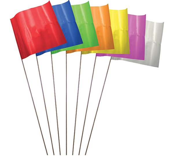 Flag Markers - 100 pack | Sunbelt Sales